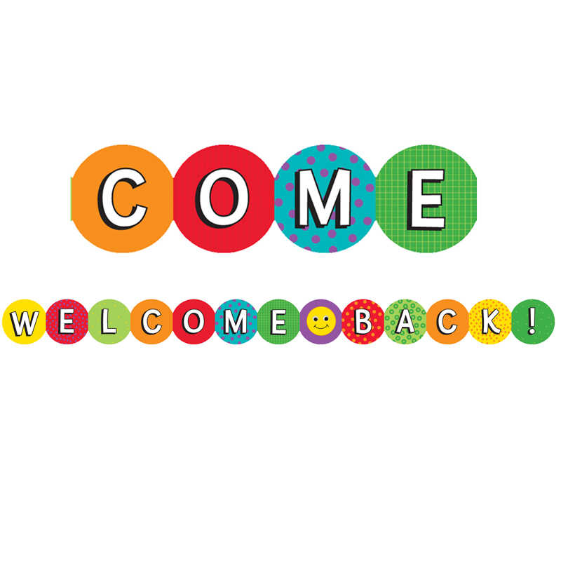 TeachersParadise - Hygloss® Welcome Back Border, 36 Feet - HYG33613
