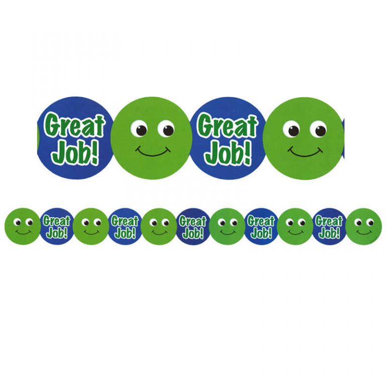 TeachersParadise - Hygloss® Great Job Border, 12 Strips/36 Feet - HYG33671