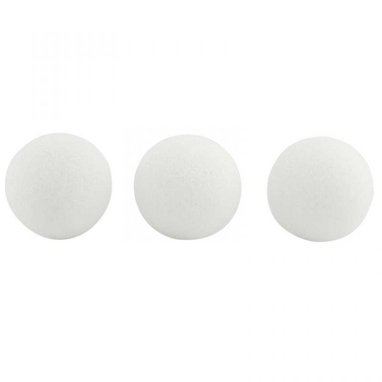 TeachersParadise - Hygloss® Styrofoam Balls, 4 Inch, Pack of 36 - HYG5104