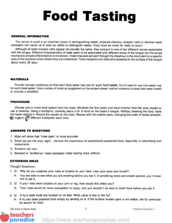 Hands-On Experiments LIFE SCIENCE - Human Body by Remedia Publications ...