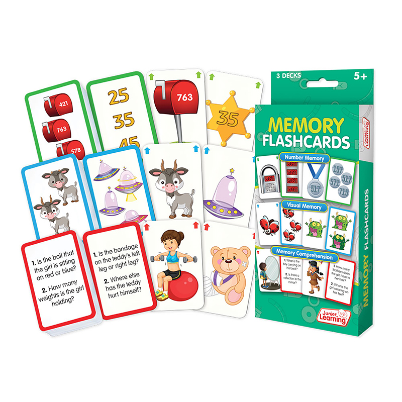 TeachersParadise - Junior Learning Memory Flashcards - JRL219