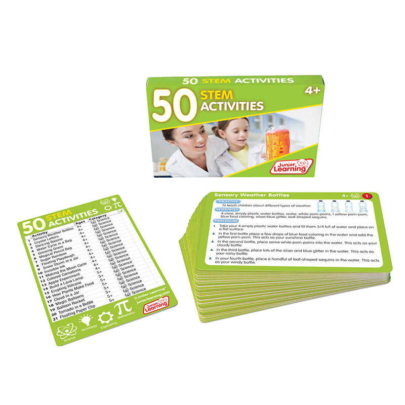 TeachersParadise - Junior Learning® 50 STEM Activities - JRL359