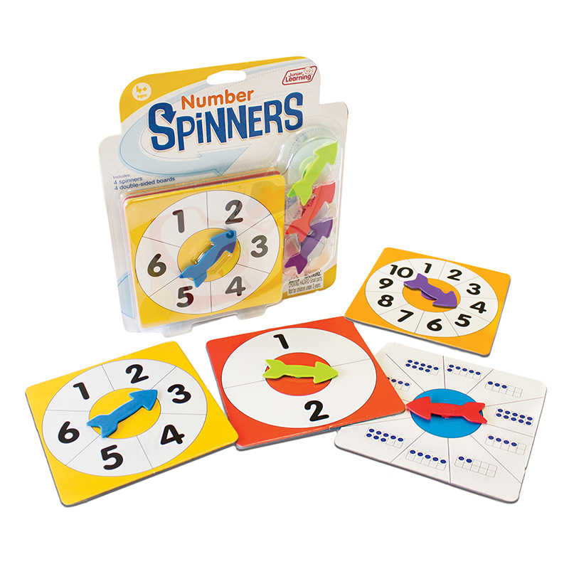 TeachersParadise - Junior Learning® Number Spinners - JRL522