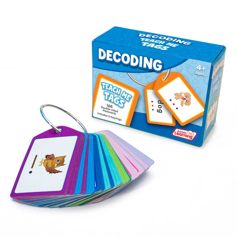TeachersParadise - Junior Learning® Teach Me Tags, Decoding - JRL628