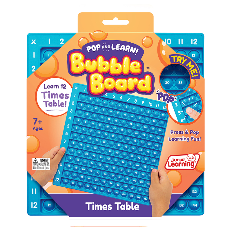 TeachersParadise - Junior Learning Times Table Pop and Learn™ Bubble ...