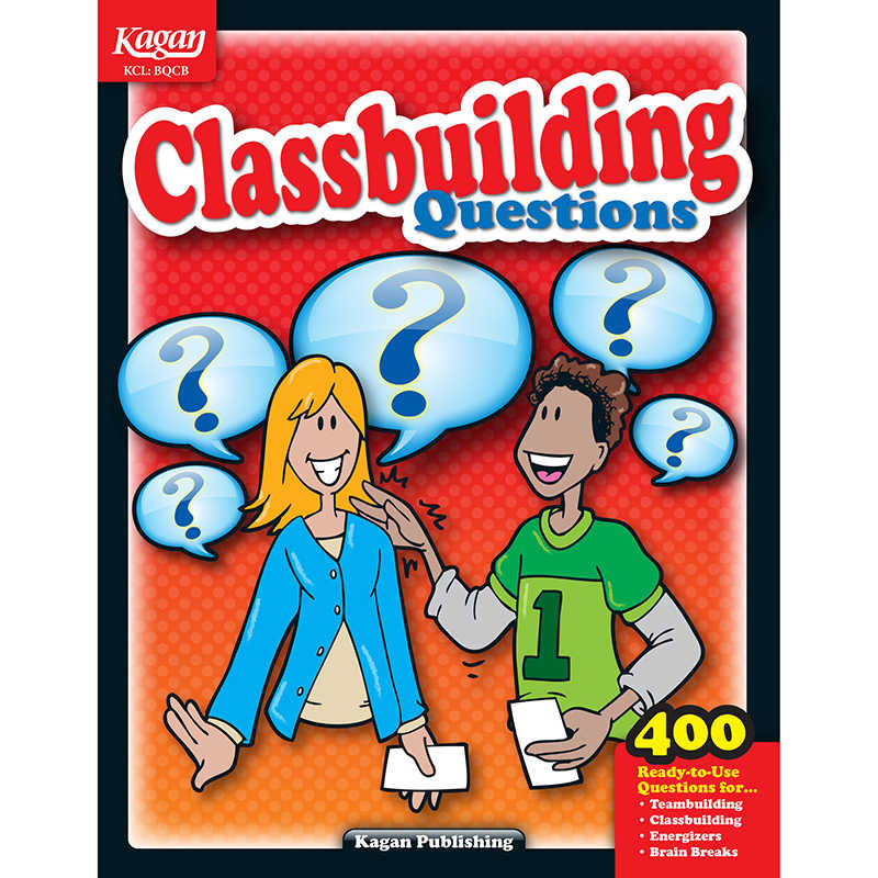 TeachersParadise - Kagan Classbuilding Questions - KA-BQCB TeachersParadise - Kagan Classbuilding Questions - KA-BQCB