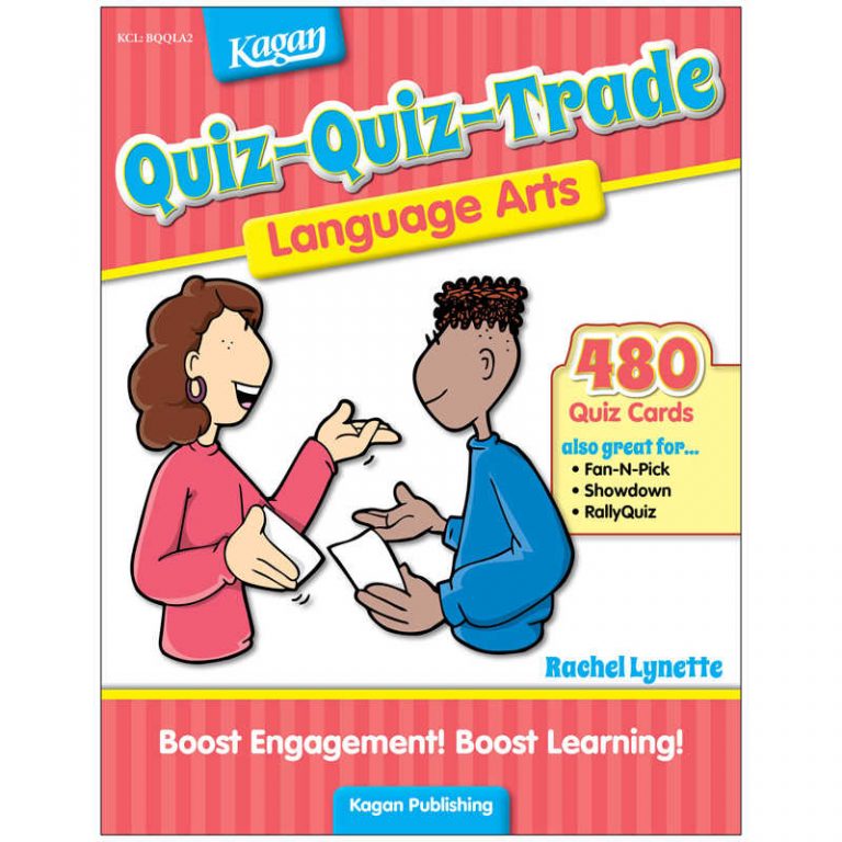 TeachersParadise - Kagan Quiz-Quiz-Trade: Language Arts, Grades 2-4 ...