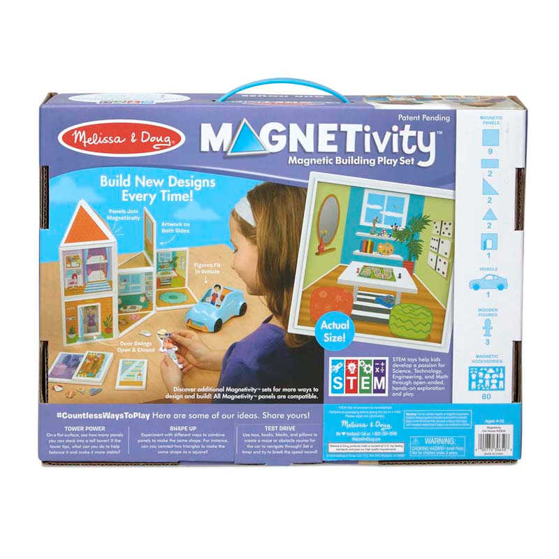 TeachersParadise - Melissa & Doug Magnetivity™ Magnetic Building Play ...