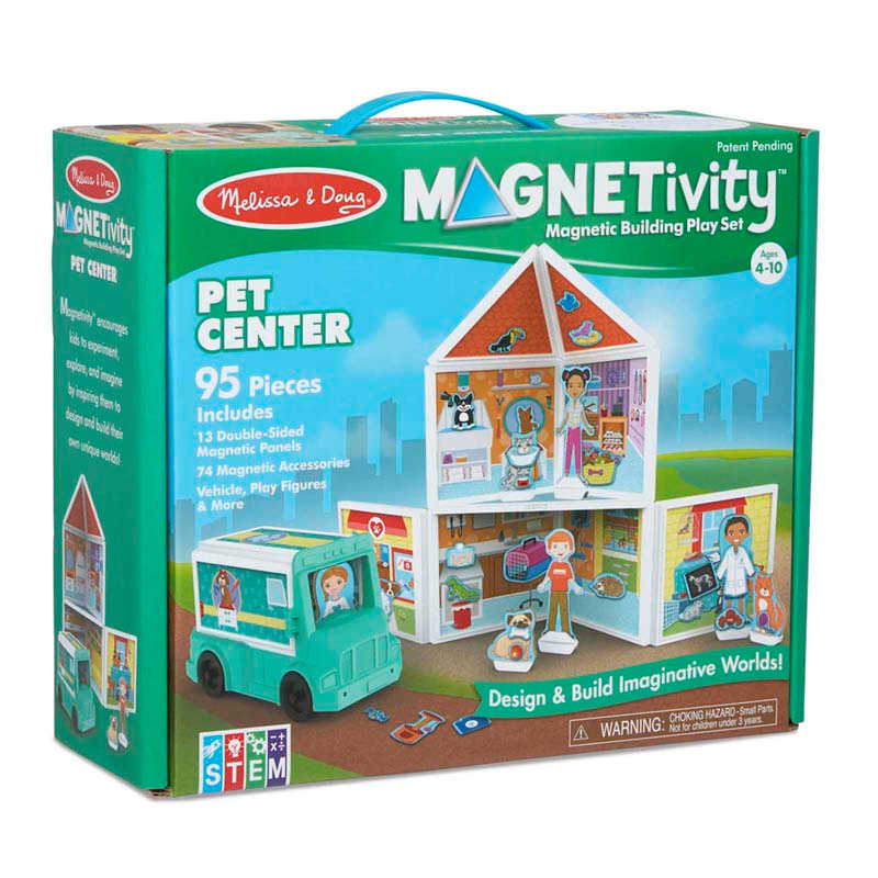 TeachersParadise - Melissa & Doug Magnetivity™ Magnetic Building Play ...
