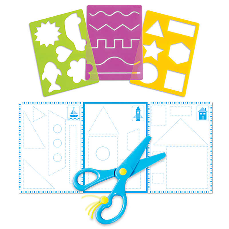 TeachersParadise - Learning Resources Trace Ace Scissor Skills Set ...