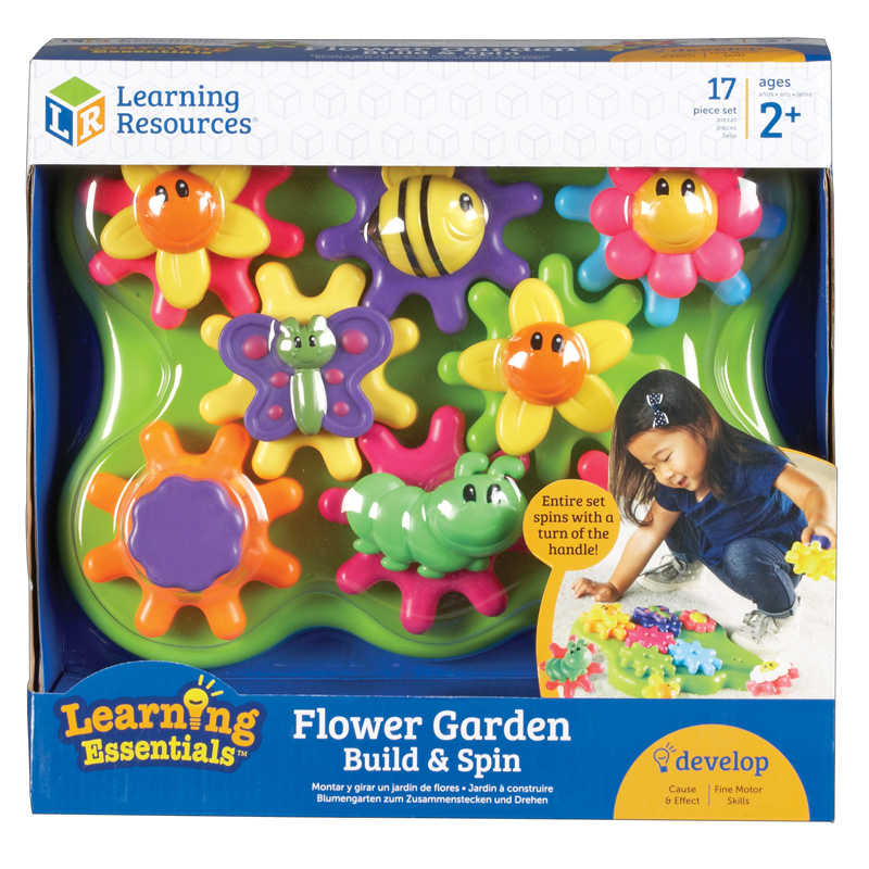 TeachersParadise - Learning Resources Flower Garden Build & Spin - LER9219