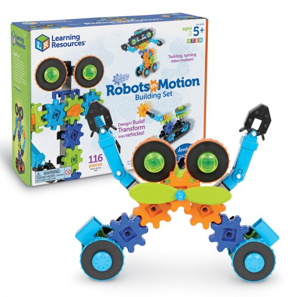 TeachersParadise - Learning Resources Gears! Gears! Gears!® Robots in ...