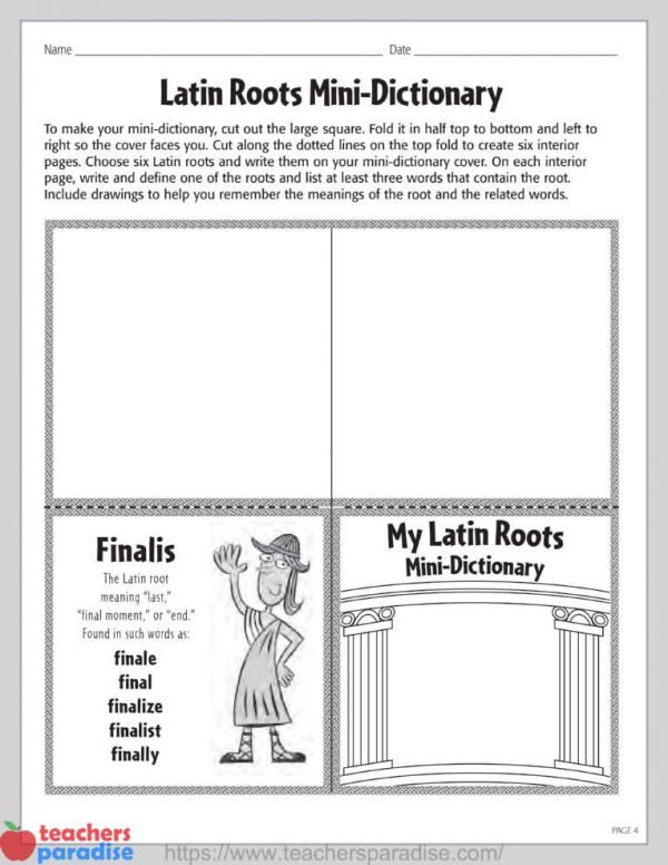 Latin Roots Vocabulary 0439642361 by Scholastic - 964236 - TeachersParadise