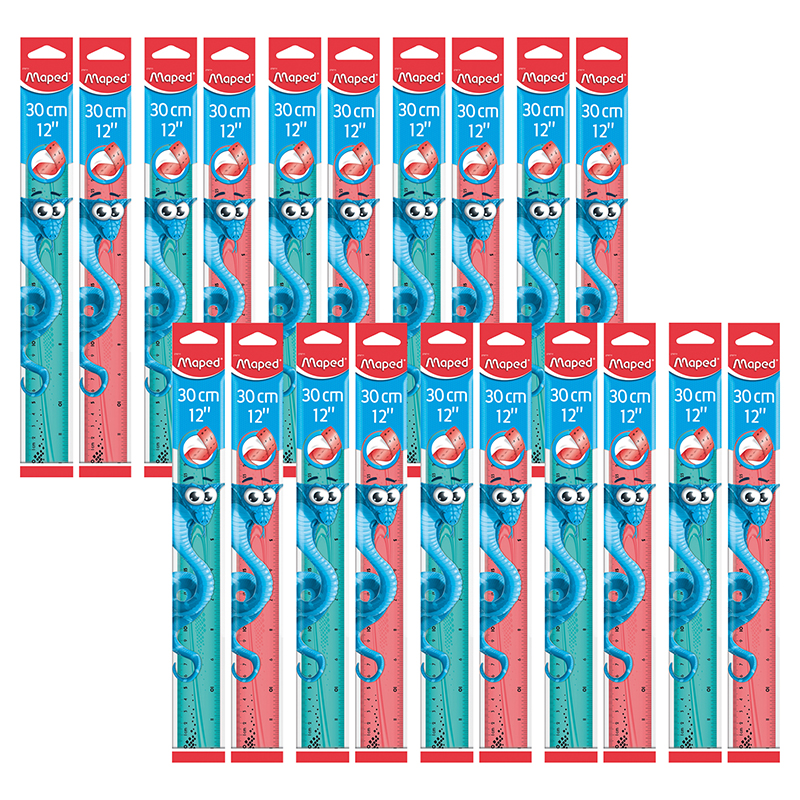 TeachersParadise - Maped® Twist'N Flex Essentials Ruler 12" / 30cm ...