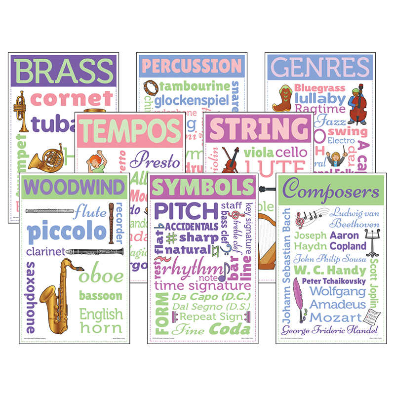 TeachersParadise - McDonald Publishing Music Chatter Charts - MC-CC3102