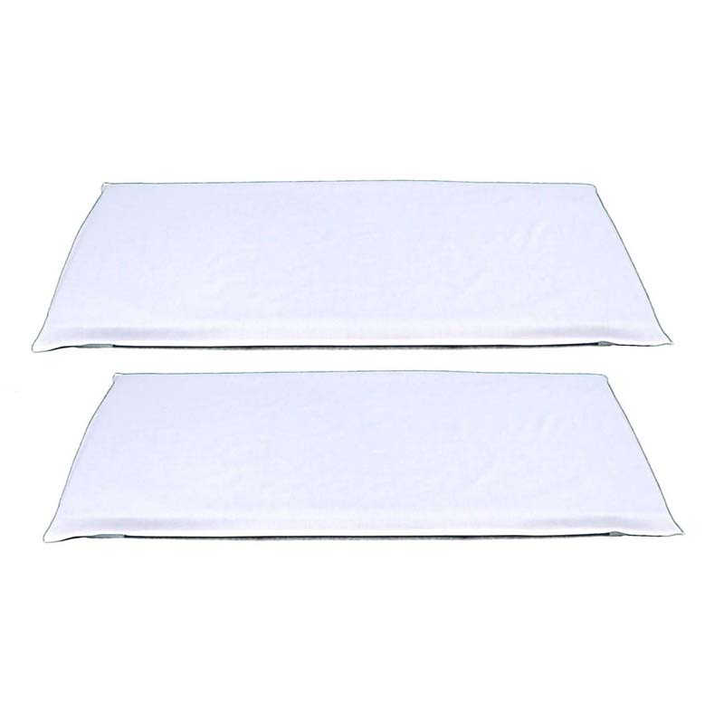 TeachersParadise - Creative Colors Mat Sheets, Fitted, White, Pack of 2 ...
