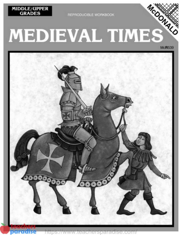 Medieval Times Reproducible Book, Grades 6-9 McR0539 by McDONALD ...
