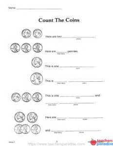 Money 1 Worksheets for Grades 1-2 by Remedia Publications - REM0536A ...