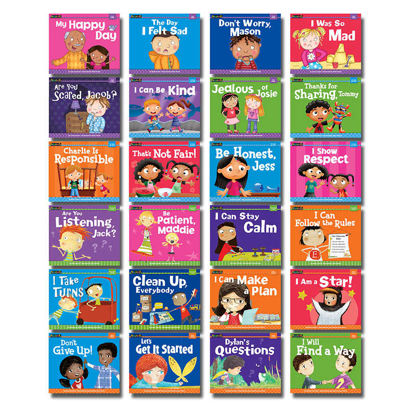 TeachersParadise - Newmark Learning MySELF Reader Set, Set of 24 Books ...