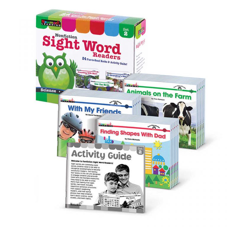 TeachersParadise - Newmark Learning Early Readers Boxed Set, Nonfiction ...