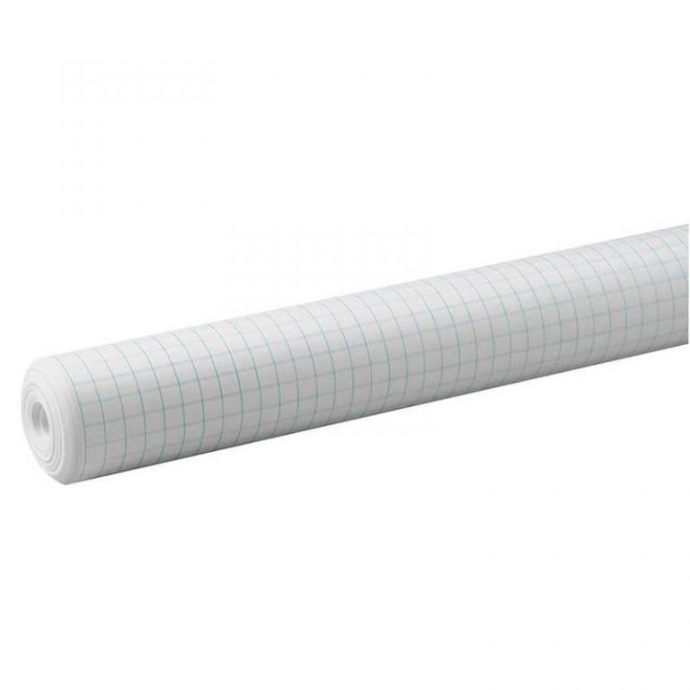 TeachersParadise - Pacon® Grid Paper Roll, White, 1/2" Quadrille Ruled ...