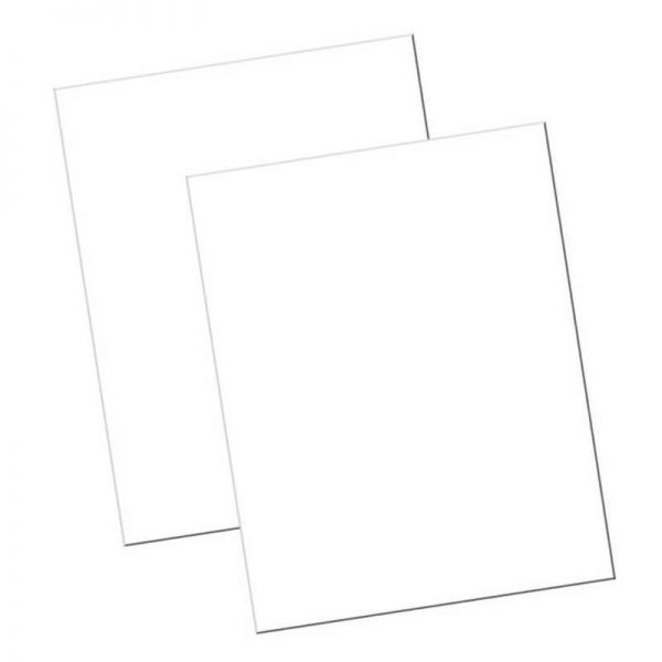 TeachersParadise - UCreate® Economy Poster Board, White, 22" x 28", 100 ...