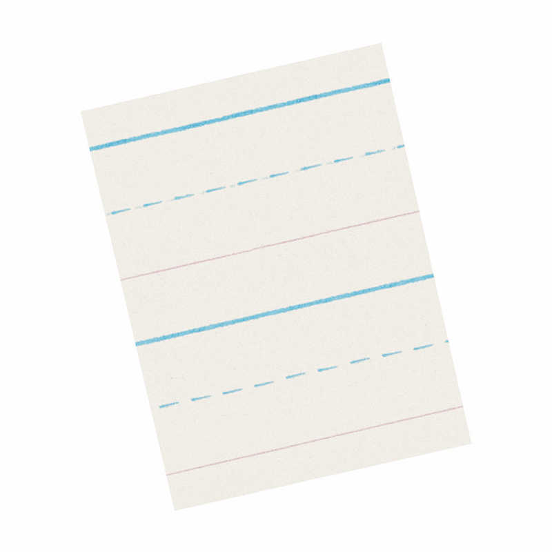 TeachersParadise - Pacon® Newsprint Handwriting Paper, Skip-A-Line ...