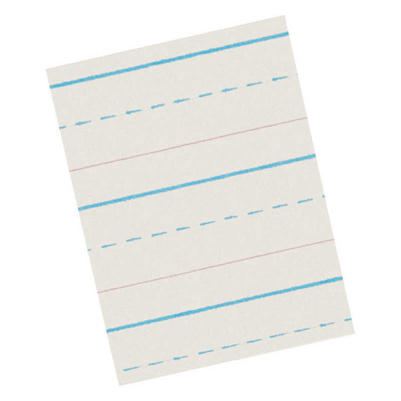 TeachersParadise - Pacon® Newsprint Handwriting Paper, Skip-A-Line ...