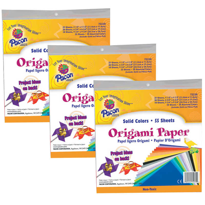 TeachersParadise - Creativity Street® Origami Paper, Assorted Colors ...