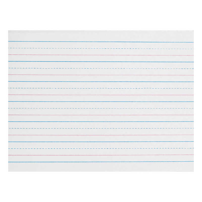 TeachersParadise - Zaner-Bloser™ Sulphite Handwriting Paper, Dotted ...