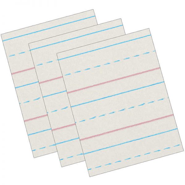 TeachersParadise - Zaner-Bloser™ Newsprint Handwriting Paper, Dotted ...
