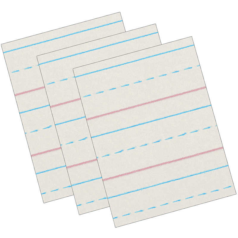 TeachersParadise - Zaner-Bloser™ Newsprint Handwriting Paper, Dotted ...