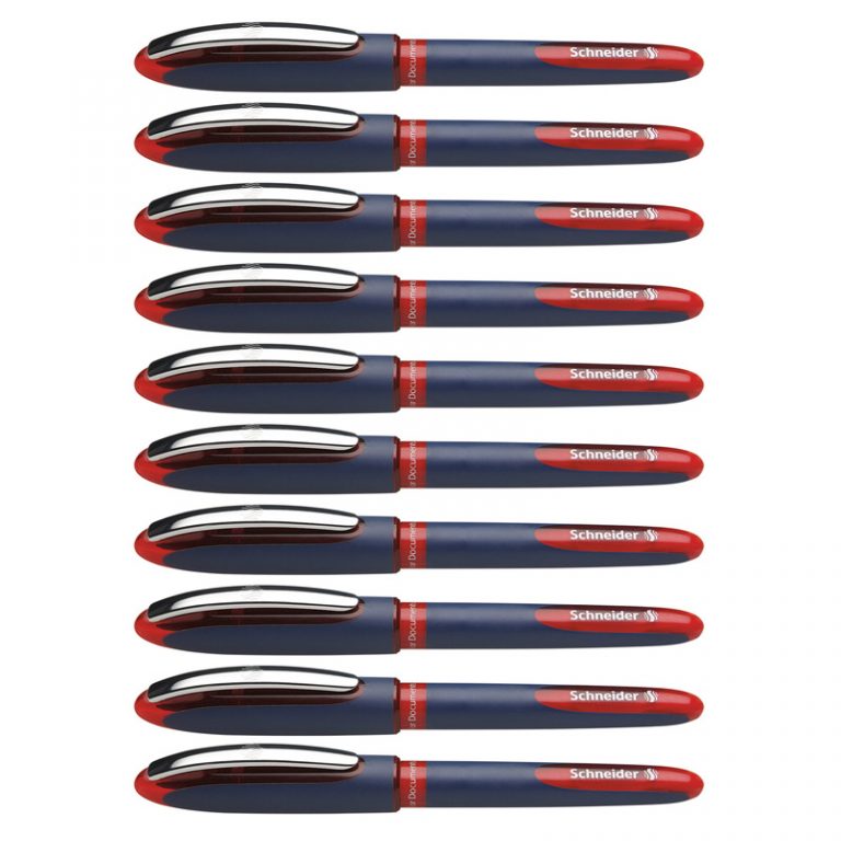 TeachersParadise - Schneider® One Business Rollerball Pens, 0.6mm, Red ...