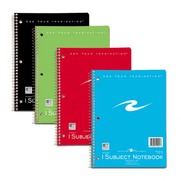 TeachersParadise - Roaring Spring Spiral Notebook, 1-Subject, 70 Pages ...