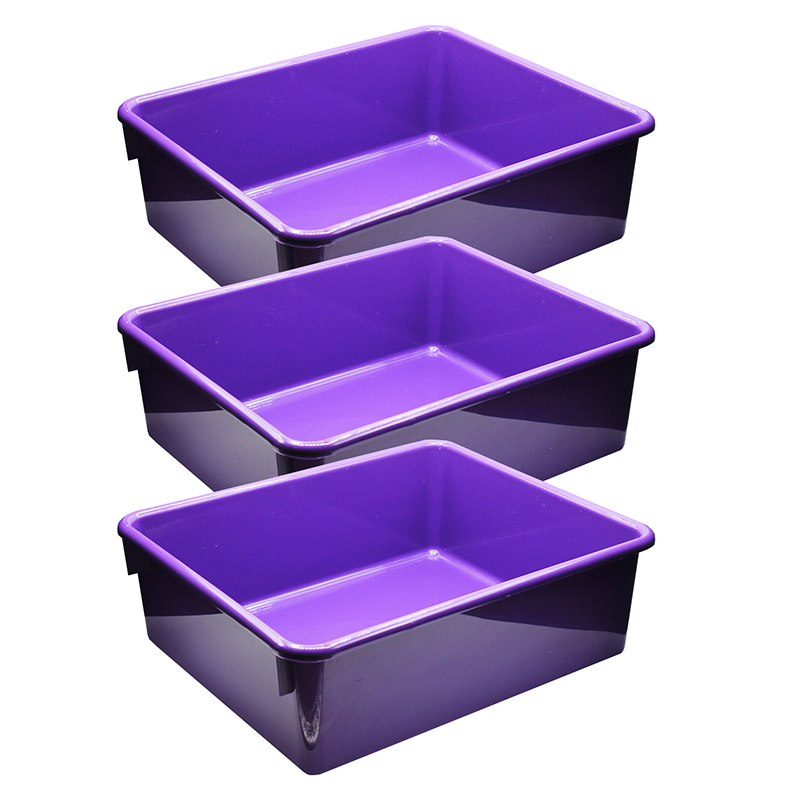 TeachersParadise - Romanoff Double Stowaway® Tray Only, Purple, Pack of ...