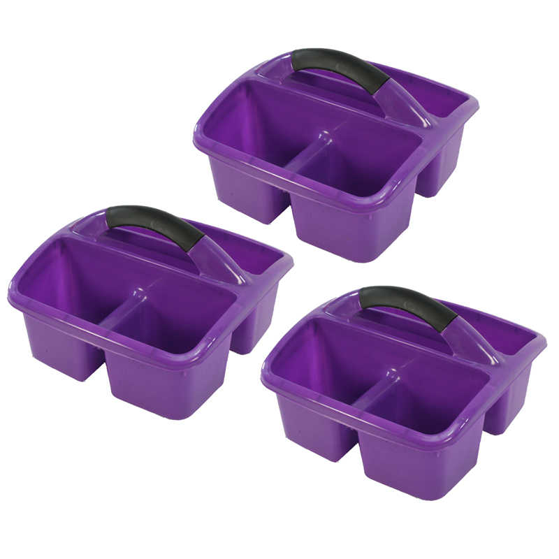 TeachersParadise - Romanoff Deluxe Small Utility Caddy, Purple, Pack of ...