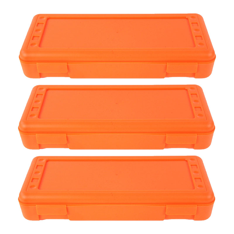 TeachersParadise - Romanoff Ruler Box, Orange, Pack of 3 - ROM60309-3