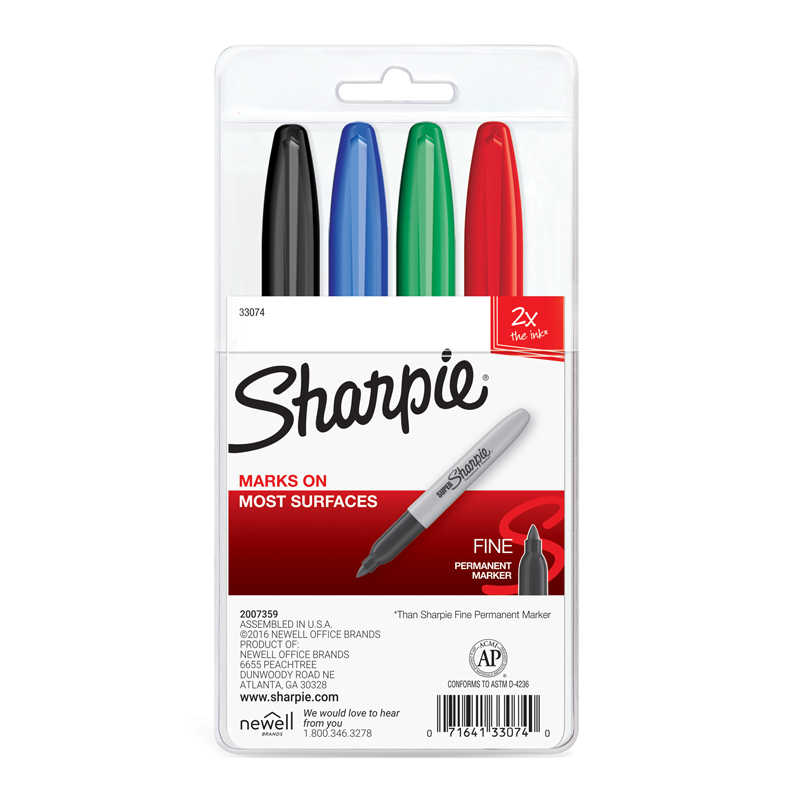 TeachersParadise - Sharpie® Super Fine Point Marker, Assorted Colors ...