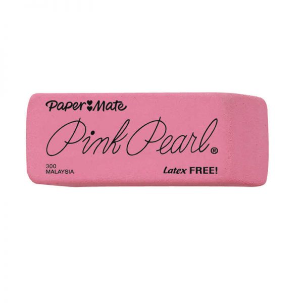 TeachersParadise - PaperMate® Sharpwriter™ Pink Pearl® Eraser, Small ...