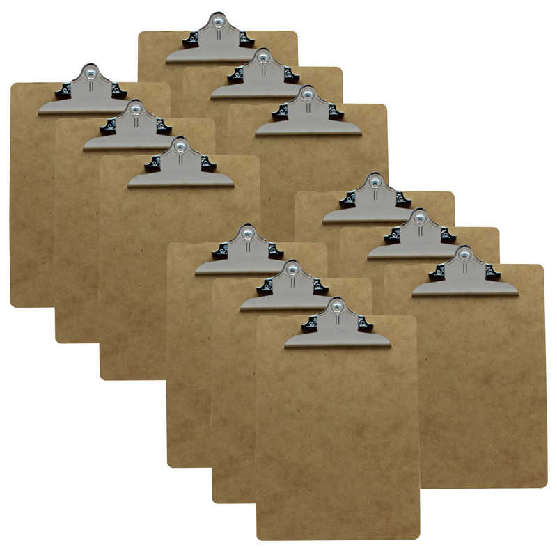 TeachersParadise - Saunders Letter Size Clipboard, Pack of 12 - SAU05612-12