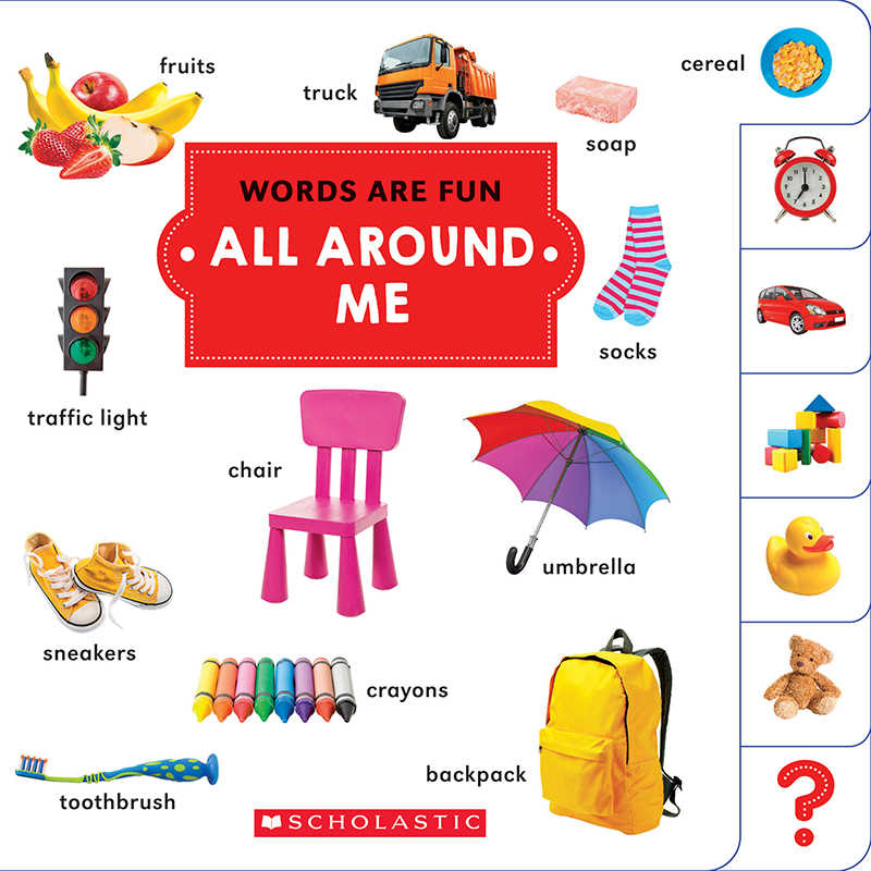 TeachersParadise - Scholastic Words Are Fun™ All Around Me - SC-660027