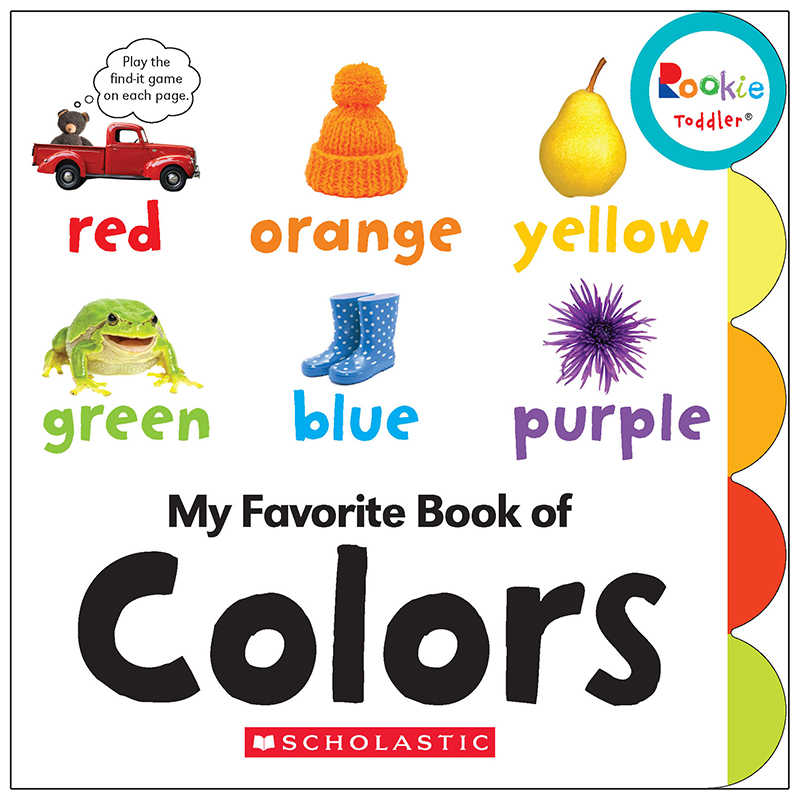 TeachersParadise - Scholastic Rookie Toddler® Board Book, My Favorite ...