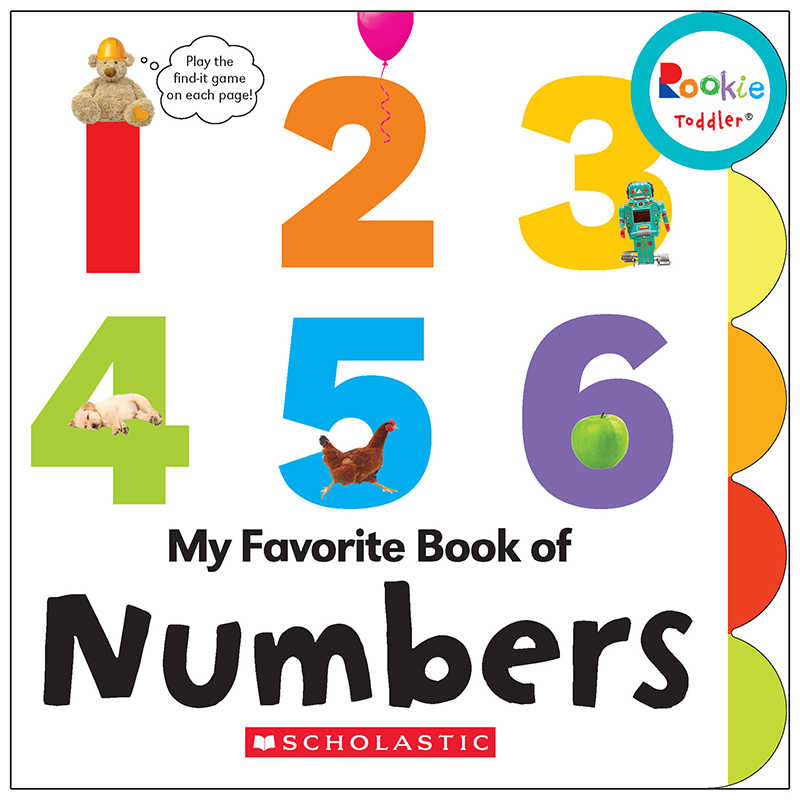 TeachersParadise - Scholastic Rookie Toddler® Board Book, My Favorite ...