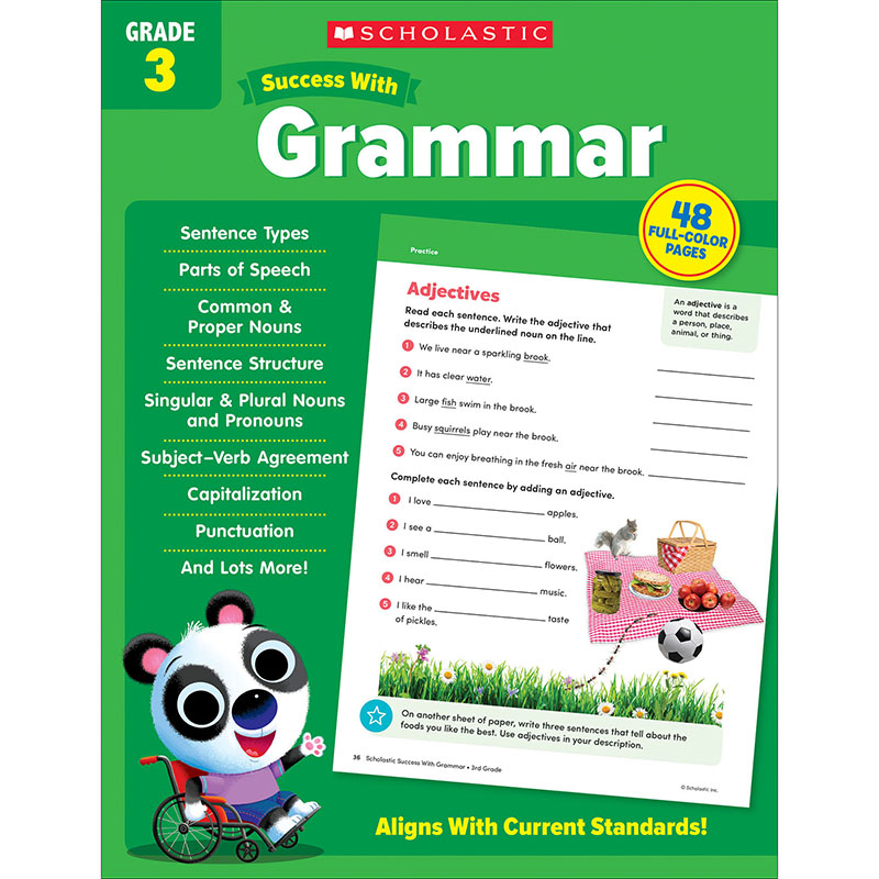 TeachersParadise Scholastic Teacher Resources Success With Grammar
