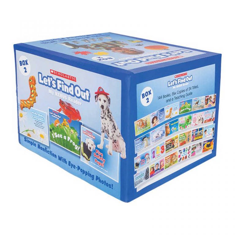 TeachersParadise - Scholastic Let's Find Out: My Rebus Readers Box 2 ...