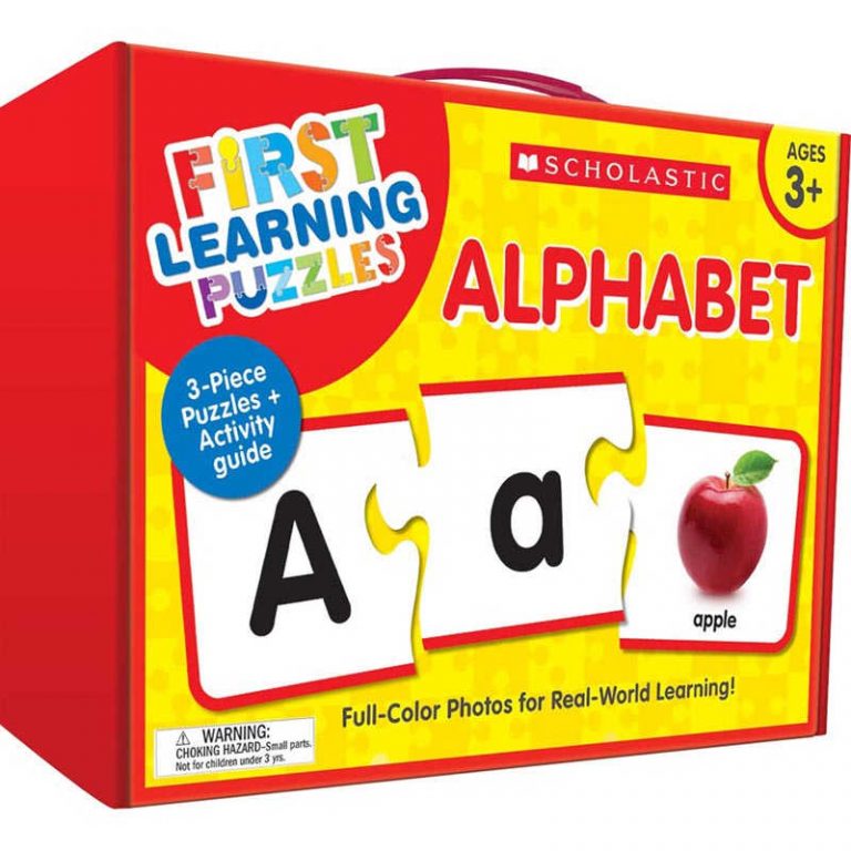 TeachersParadise - Scholastic First Learning Puzzles: Alphabet - SC-863050