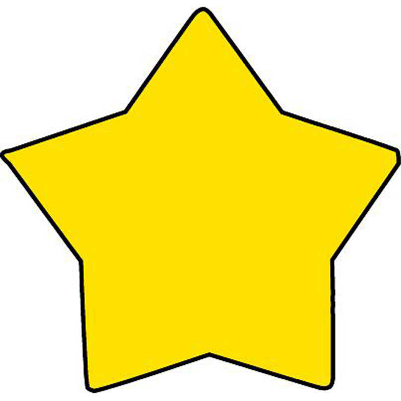 TeachersParadise - Creative Shapes Etc. Mini Notepad, Star, 3" x 3", 35 ...