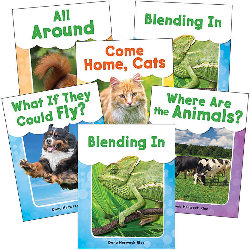 TeachersParadise - See Me Read Animals 6-Book Set - SEP107160