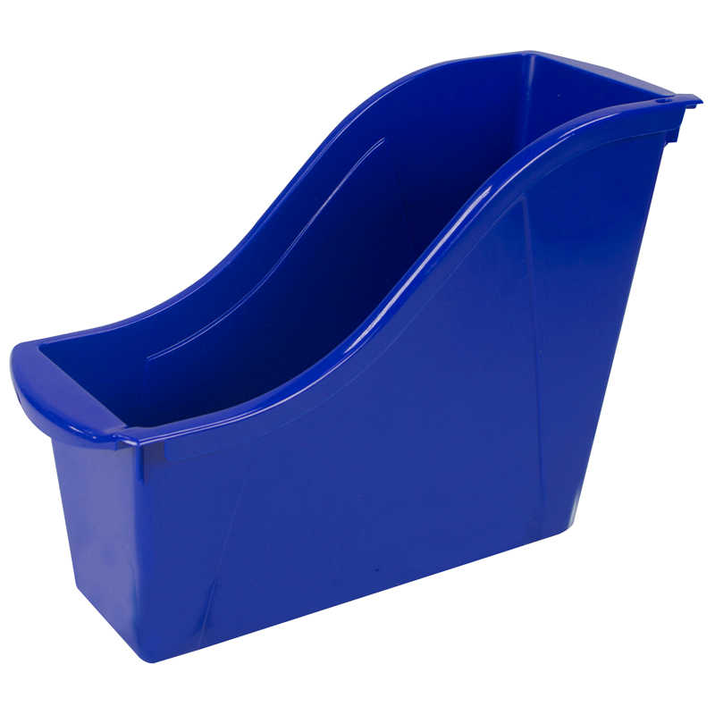TeachersParadise - STOREX Small Book Bin, Blue, Pack of 6 - STX71108U06C-6