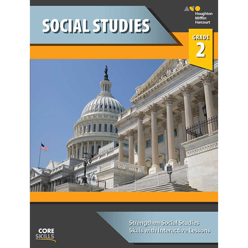 TeachersParadise - Steck-Vaughn Core Skills Social Studies Workbook, Grade 2 - SV-9780544268623